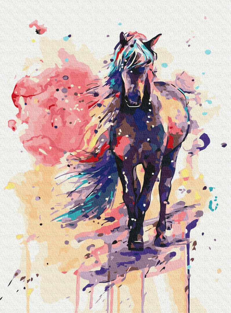 Fantastic Horse - Paint by Numbers – Brushme World